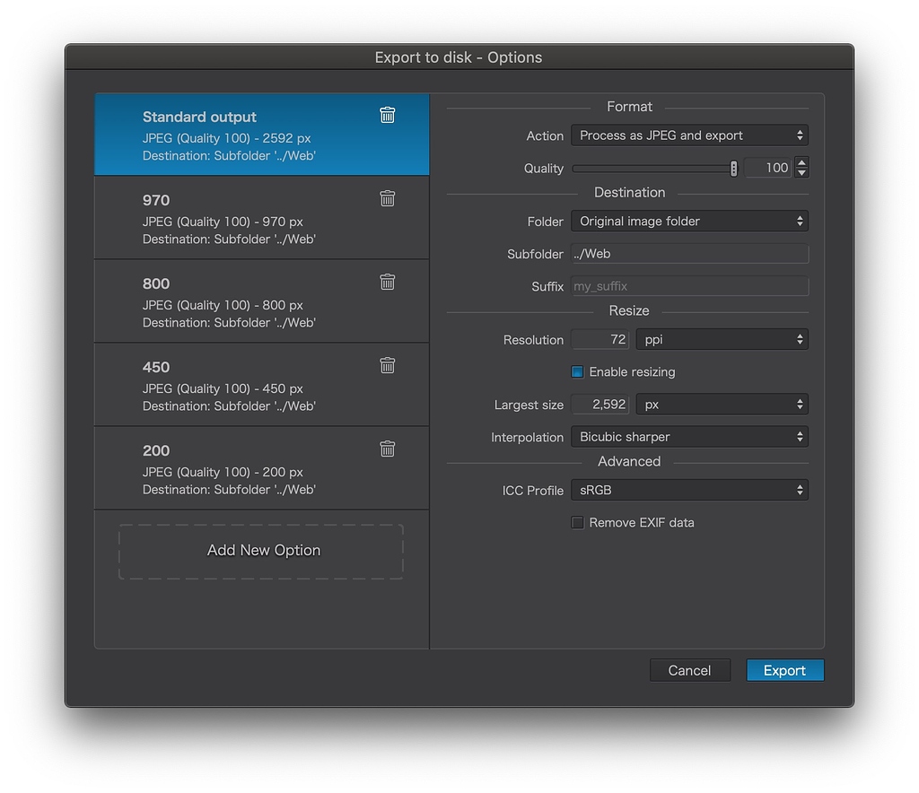 BUG: Export checkboxes missing - macOS topics - DxO Forum BUG: Export checkboxes missing - macOS topics - DxO Forum