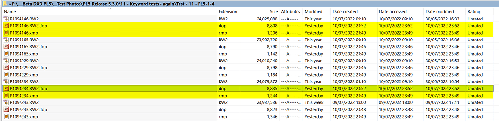 Win 10 PL5.1.4 "Corrupted" DOP plays havoc with PL5.3.1.4762 keywords (Probably finger trouble ...