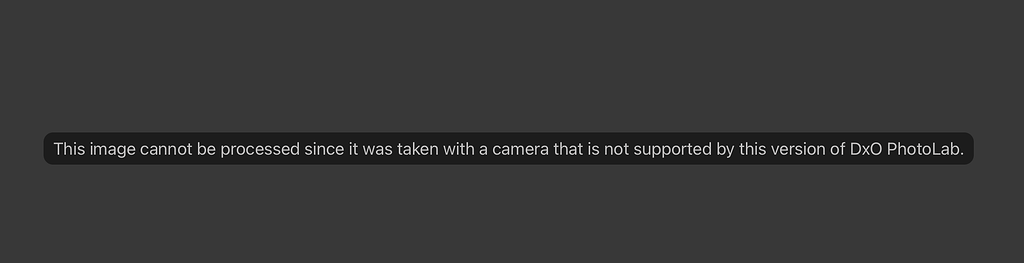 Please change PL5 message for unsupported Google Pixel raw files - DxO PhotoLab - DxO Forum