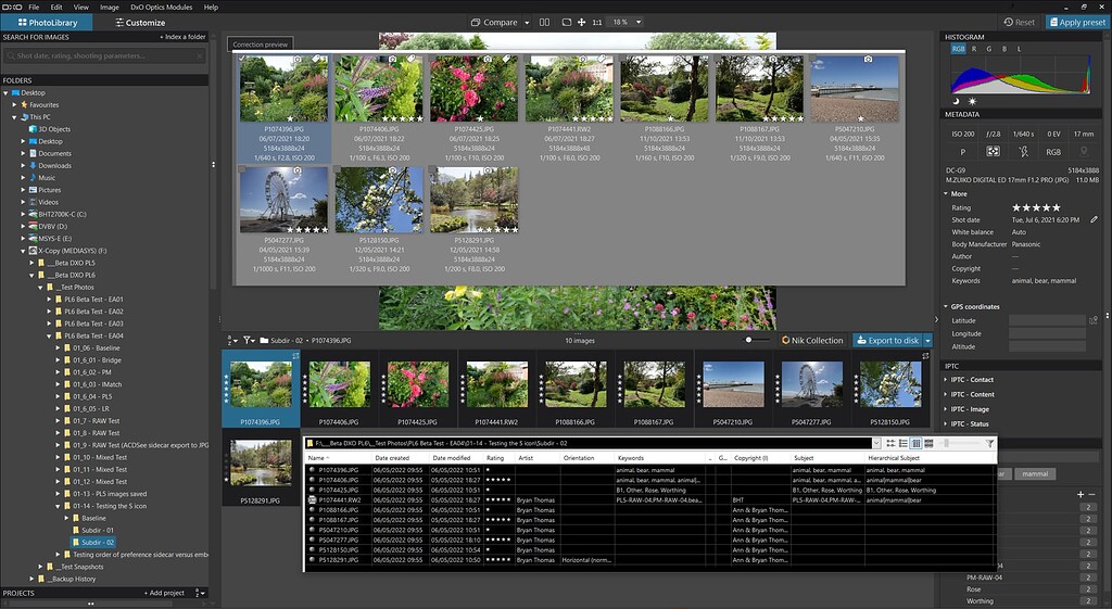 PL5.2.0.4732 Win 10 - Issues with PL5 missing Rating changes AS(OFF) - Windows topics - DxO Forum