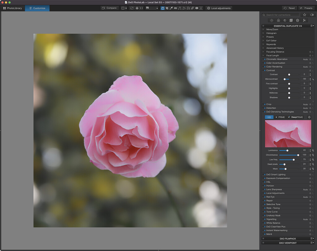 PhotoLab Essential vs Elite Editions - DxO PhotoLab - DxO Forum