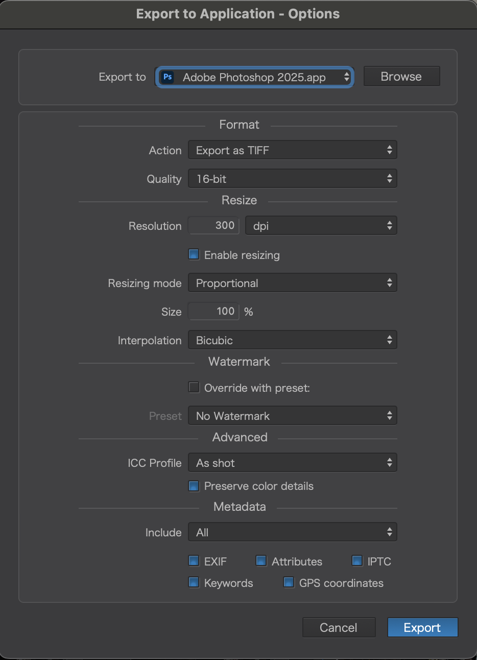 Exporting Window - DxO PhotoLab - DxO Forum