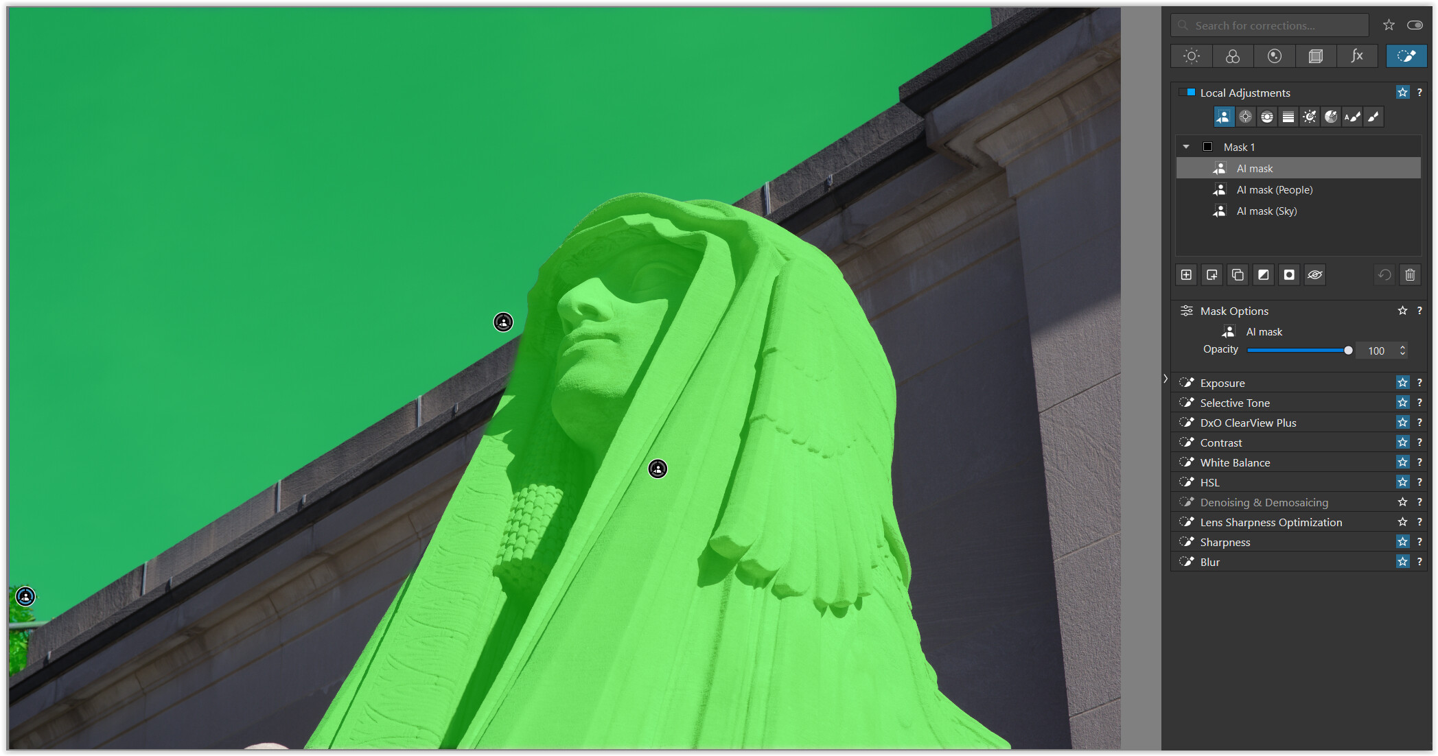 Question about AI Masks and possibly a defect - DxO PhotoLab - DxO Forum